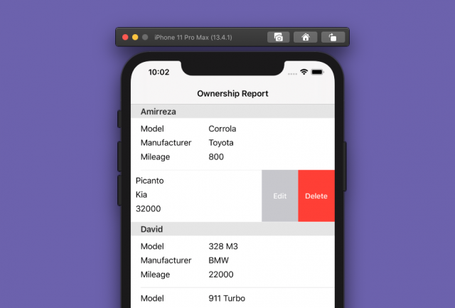 Clean Architecture with NSFetchedResultsController - Justin Eghtedari